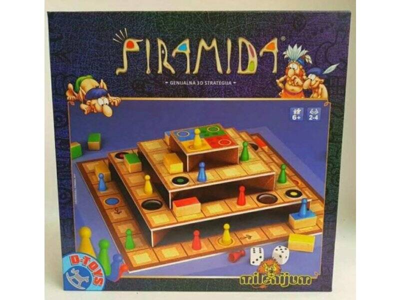 MILLA TOYS DRUŠTVENA IGRA PIRAMIDA