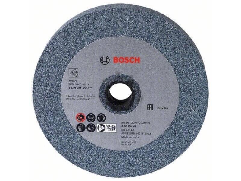 BOSCH BRUSNA PLOČA ZA DVOSTRANU BRUSILICU 1609201650, 150 MM, 20 MM, 60