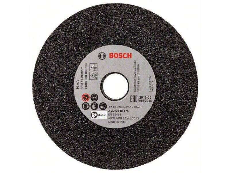 BOSCH BRUSNA PLOČA ZA RAVNU BRUSILICU 1608600069, 125 MM, 20 MM, 24