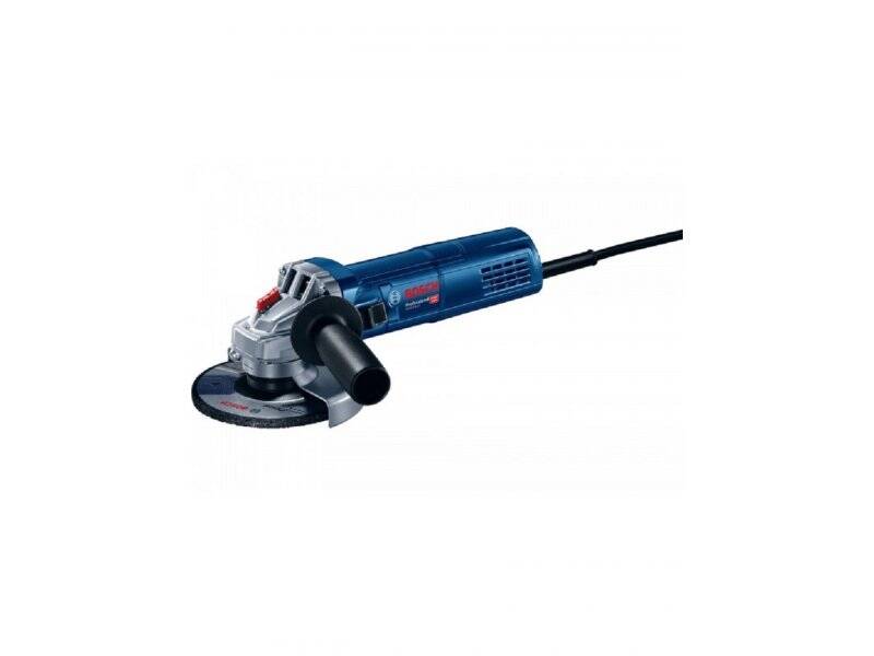 BOSCH PLAVI ALAT GWS 9-115 S UGAONA BRUSILICA SA POTENCIOMETROM 900 W