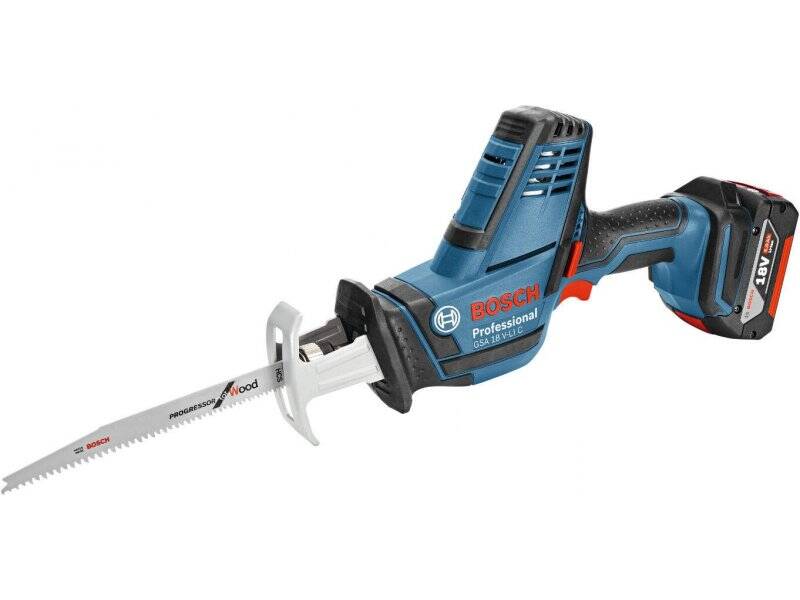 BOSCH AKUMULATORSKA UNIVERZALNA TESTERA-RECIPRO GSA 18 V-LI, 2×5.0AH, 06016A5002