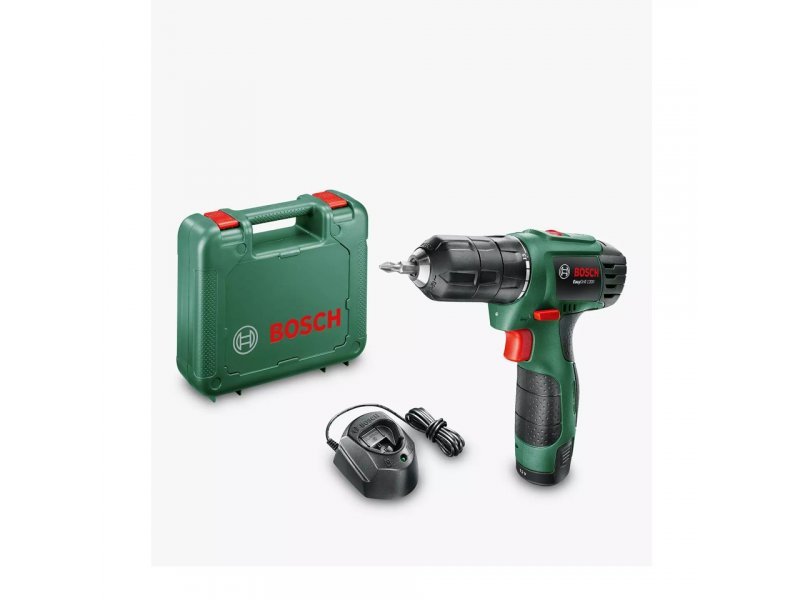 BOSCH ZELENI ALAT EASY DRILL 1200 AKUMULATORSKA BUŠILICA 1 X 1,5 AH +GAL 1210 CV U KOFERU