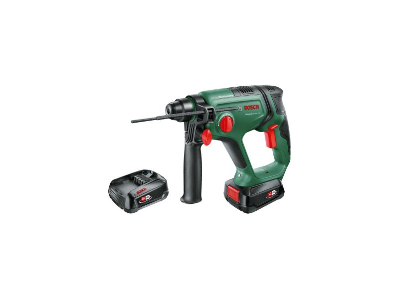 BOSCH UNIVERSALHAMMER 18V AKUMULATORSKA ROTACIONA ČEKIĆ BUŠILICA, 2×2.5AH + PUNJAČ AL1820 06039D6003
