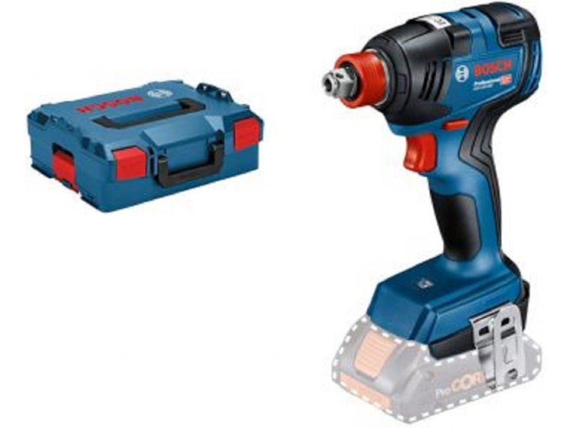 BOSCH AKUMULATORSKI UDARNI ODVRTAČ GDX 18V-200 SOLO + L-BOXX (06019J2205)