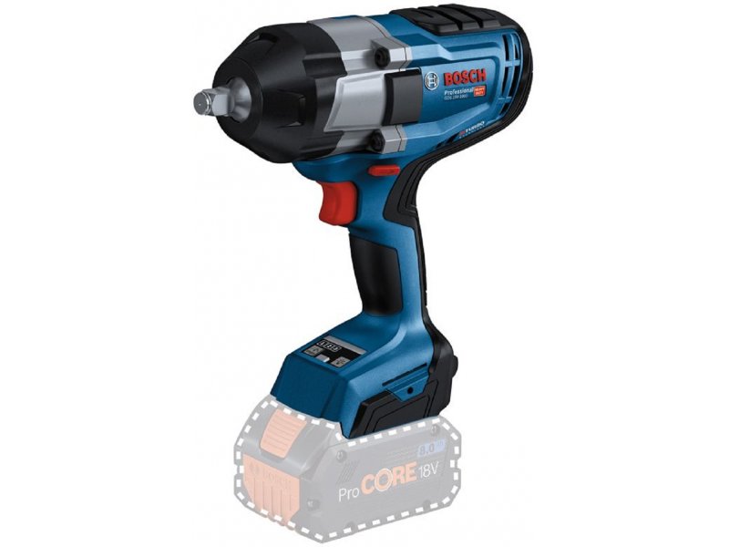 BOSCH AKUMULATORSKI UDARNI ODVRTAČ GDS 18V-1000 SOLO, 06019J8300