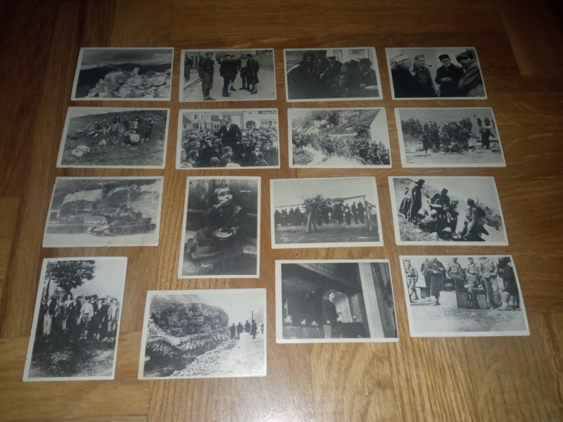 VELIKI CAS ISTORIJE NOB 41 45 - 16 Razlicitih slicica