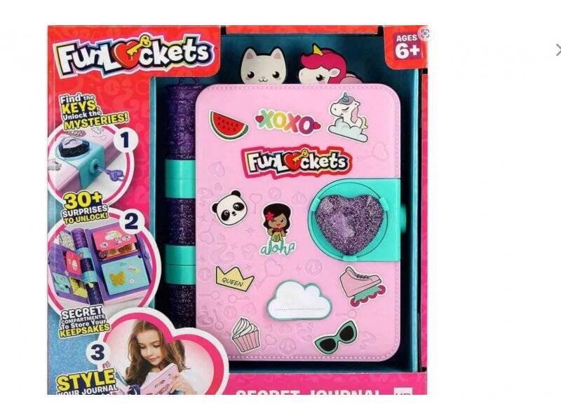 KIDZ DELIGHT FUNLOCKETS SECRET JOURNAL
