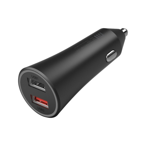 Xiaomi auto punjač brzi 37W 2xUSB CRNI