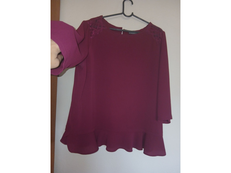 BORDO BLUZA YESSICA 46 48