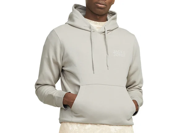 Jack & Jones Muška dukserica Jjecorp Logo Sweat Hood Noos 12152840-MOONBEA
