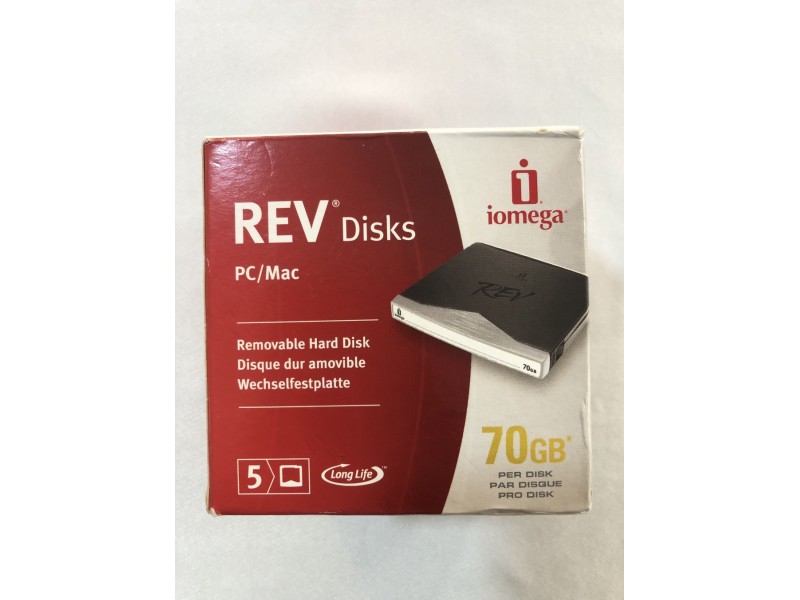 Iomega REV-70GB disk PS-Vakum pakovanje