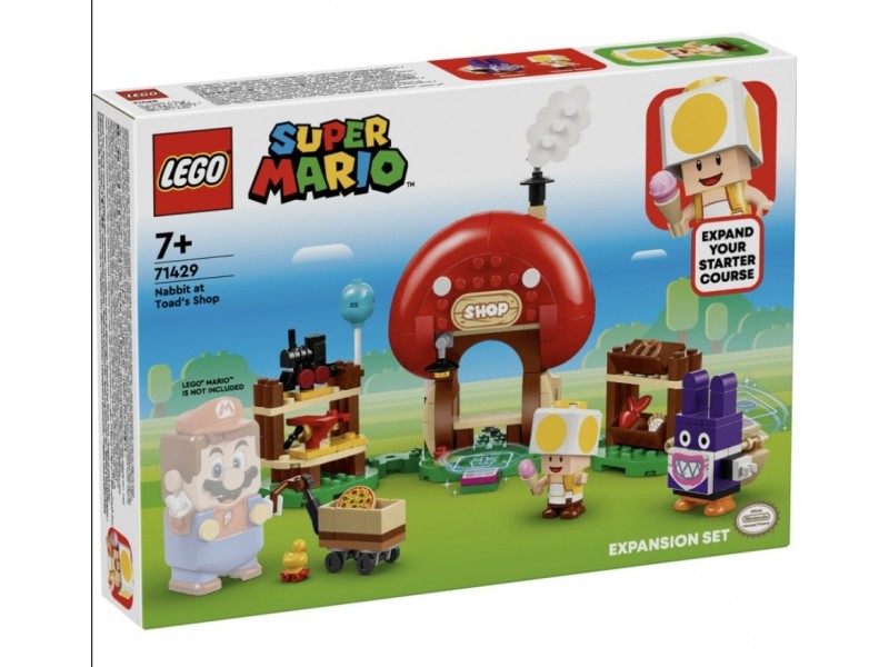 LEGO SUPER MARIO 71429 Nabbit u Toadovoj prodavnici NOV