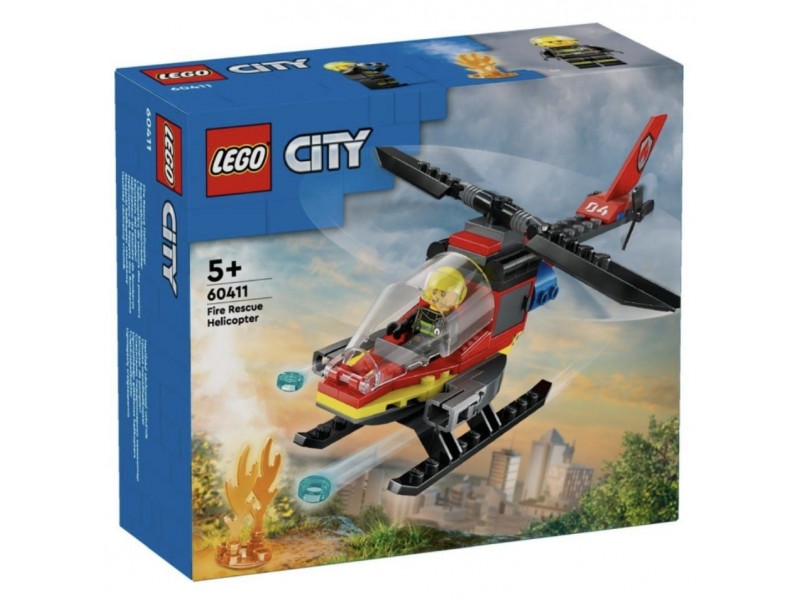 NOV LEGO City 60411 Vatrogasni helikopter za spašavanje