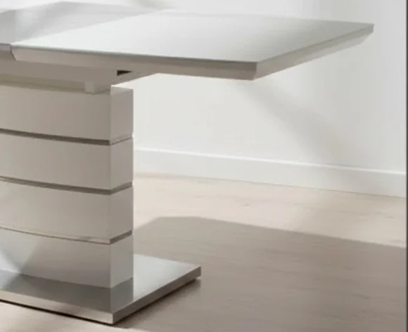 Trpezarijski sto Valerio MDF Cappuccino visoki sjaj 1400(1800)x800x750 mm