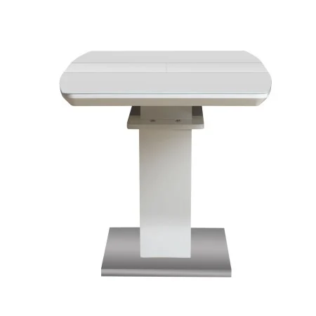 Trpezarijski sto Forge MDF Beli visoki sjaj 1400(1800)x800x750 mm
