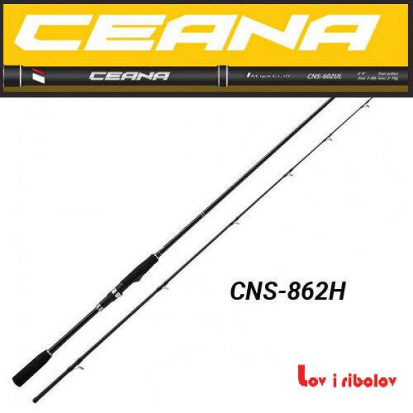 Stap Major Craft Ceana CNS-862H 2.59m 15-60g