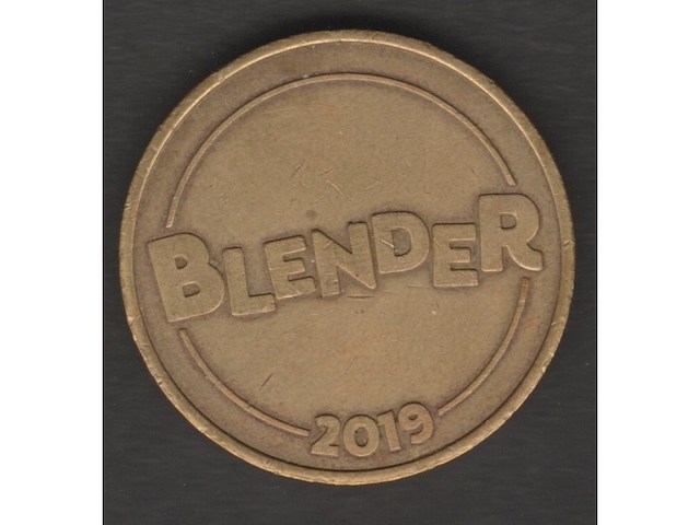 Žeton, Token - Blender 2019