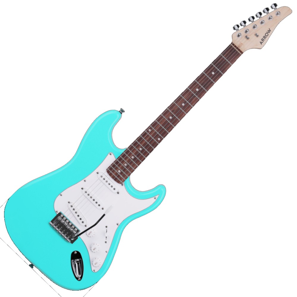 Arrow Tonecaster ST 111 Seafoam Rosewood/white električna gitara