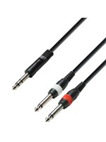 KABEL 6,3 STEREO - 2x6,3 MONO 6m 3STAR