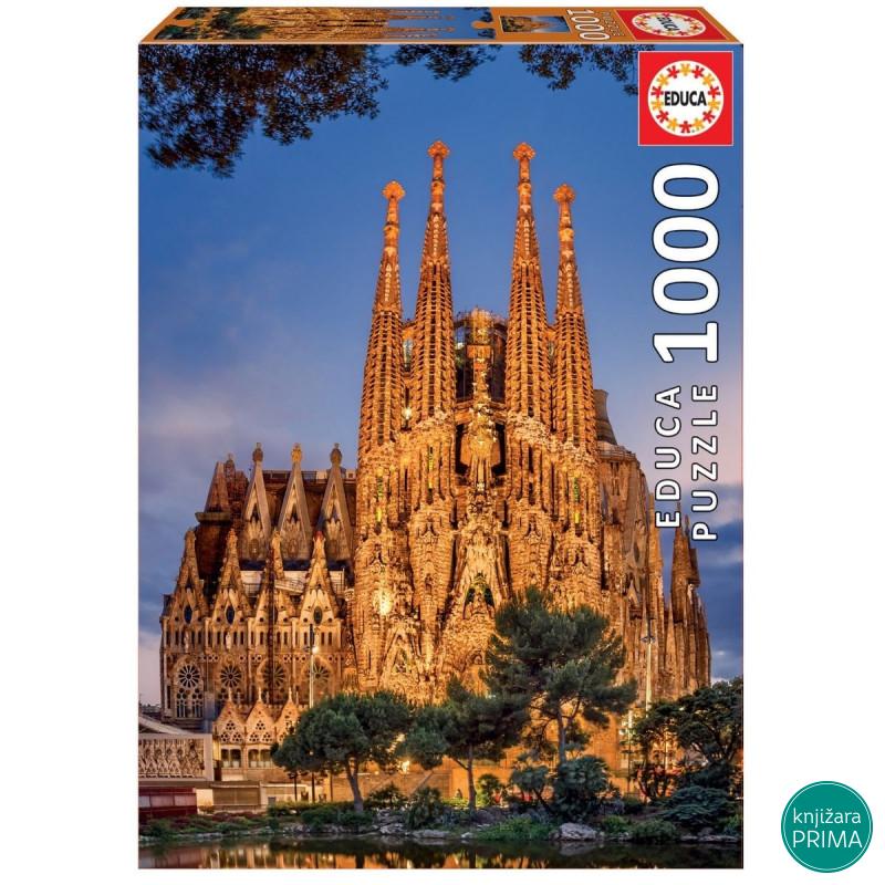 Puzzle EDUCA 1000 Sagrada Familia