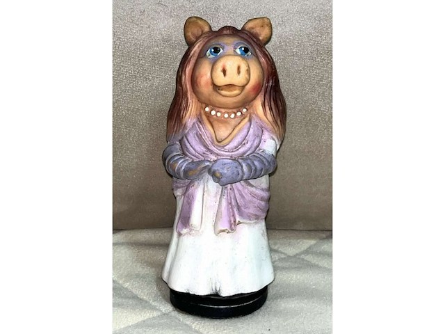Miss Piggy GICA stara gumena igračka ART 342