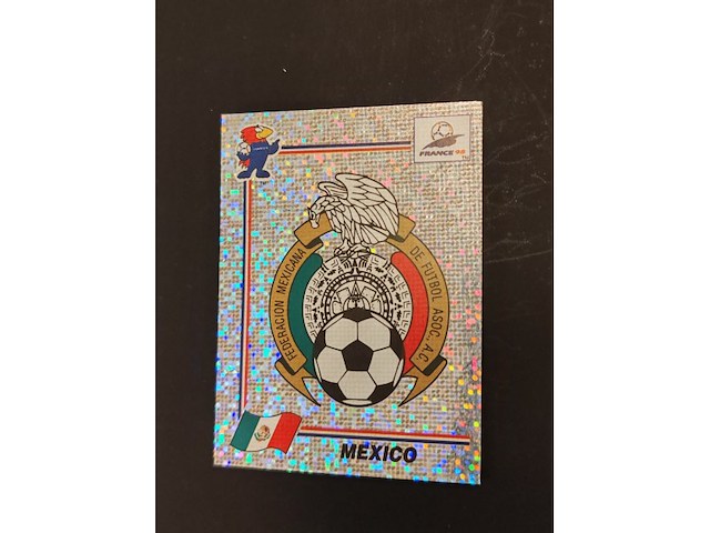 FRANCE 98 PANINI BR 354 MEXICO