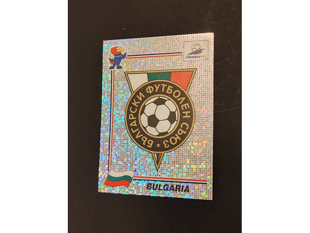 FRANCE 98 PANINI BR 282 BULGARIA