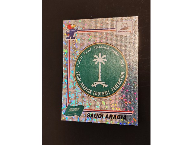 FRANCE 98 PANINI BR 193 SAUDI ARABIA