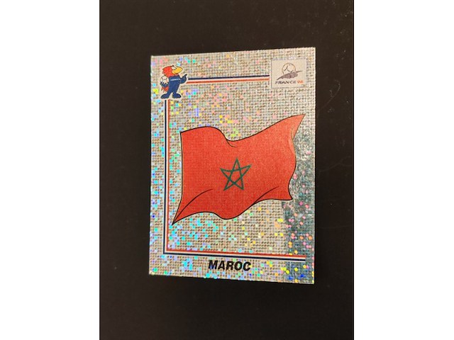 FRANCE 98 PANINI BR 50 MAROCO