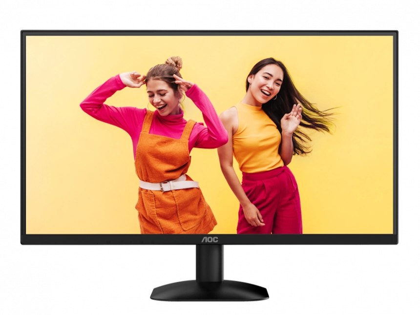 Monitor AOC 24B35HM2 23.8"/VA/1920x1080/100Hz/1ms MPRT/HDMI,VGA/VESA/crna