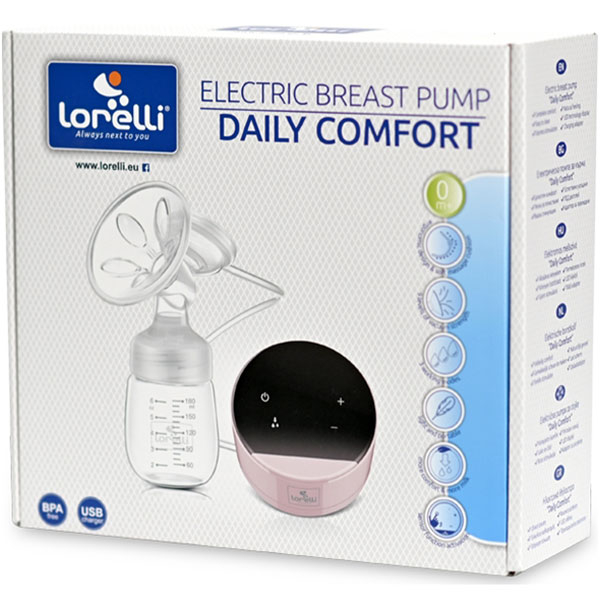 Električna pumpica za izmazanje Daily Comfort White Lorelli 10220580003