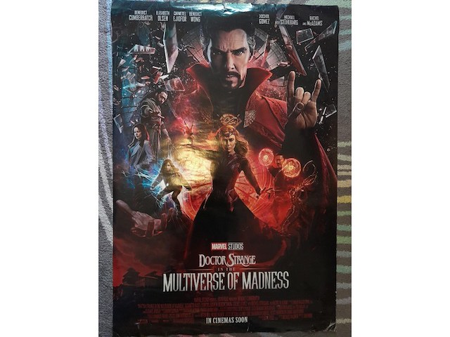 Doctor Strange - Multivers of madness BIOSKOPSKI PLAKAT