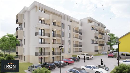 Jednosoban stan 500m od Mosta ljubavi 38,18m2