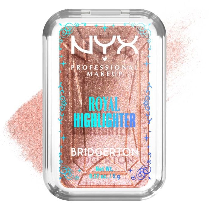 NYX Professional Makeup Bridgerton royal hajlajter iridescent peach