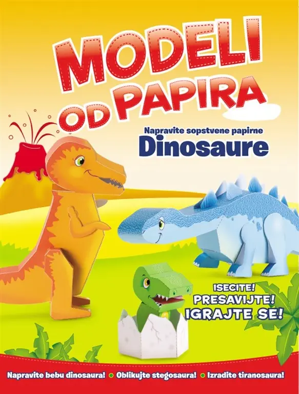 MODELI OD PAPIRA – DINOSA