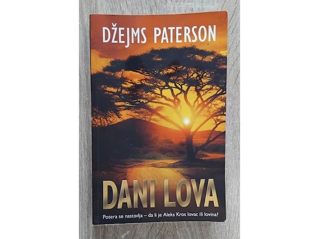 Dani lova Džejms Paterson