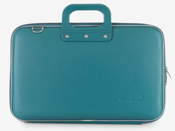 Torba BOMBATA CLASSIC VINIL LAPTOP BRIEFCASE (15'') Teal Blue (E00332 25)
