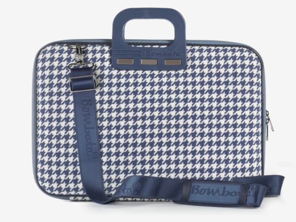 Torba BOMBATA Pied de Poule 15,6'' /Dark Blue (E00842 11)