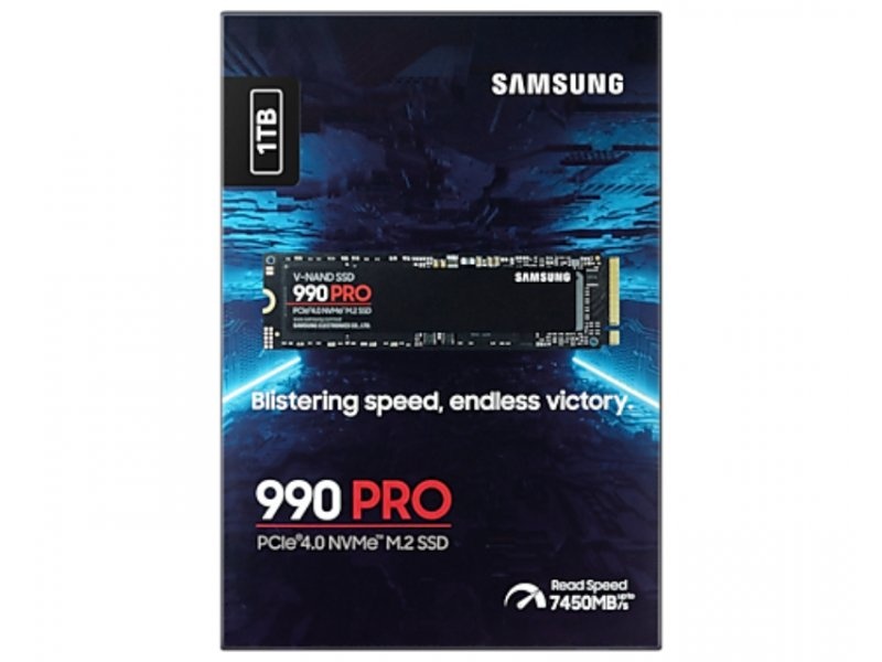 SAMSUNG 1TB M.2 NVMe SSD 990 Pro series MZ-V9P1T0BW