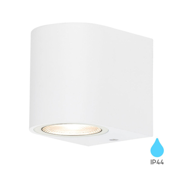 BRAYTRON Zidna svetiljka BRY-RITA-P-WL.1-WHT-1xGU10-IP44-WALL LIGHT