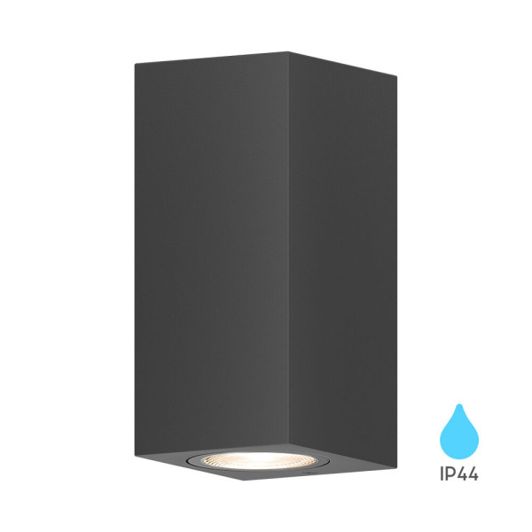 BRAYTRON Zidna svetiljka BRY-RITA-T-WL.2-GRY-2xGU10-IP44-WALL LIGHT