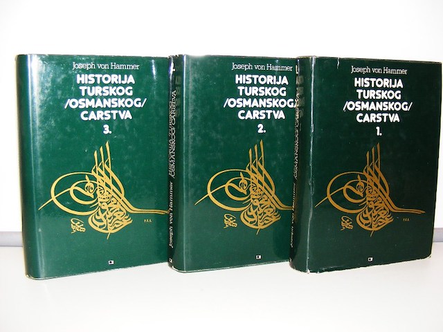 Historija turskog osmanskog carstva I-III komplet