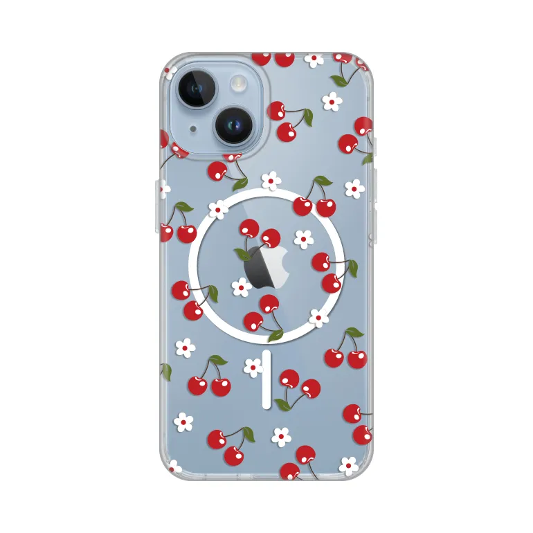 Maska Print Magsafe za iPhone 13/14 6.1 Cute Cherries
