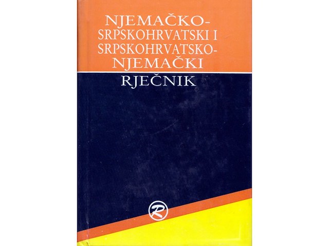 Njemačko Srpsko-Hrvatski i Srpsko-Hrvatski  Rečnik - Ma