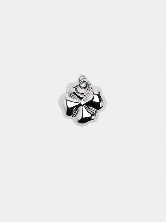 CLOVER CHARM - STAINLESS STEEL