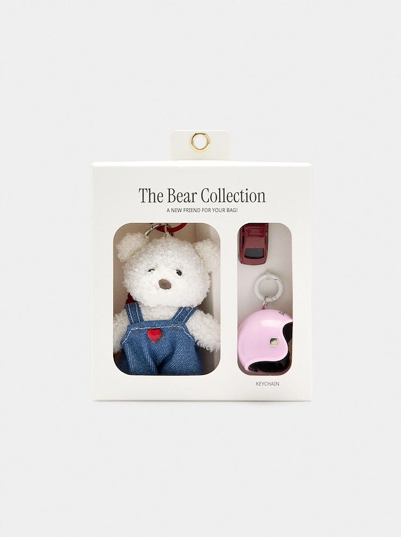KEYCHAIN CHARM F1GIRLIE - THE BEAR COLLECTION