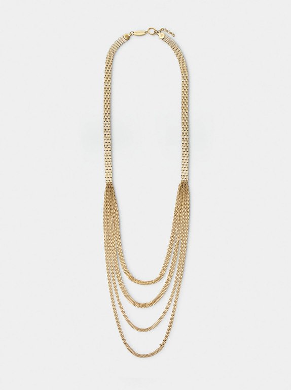 LONG MULTI-CHAIN NECKLACE