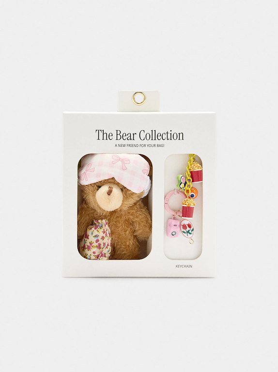 KEYCHAIN CHARM RELAX - THE BEAR COLLECTION