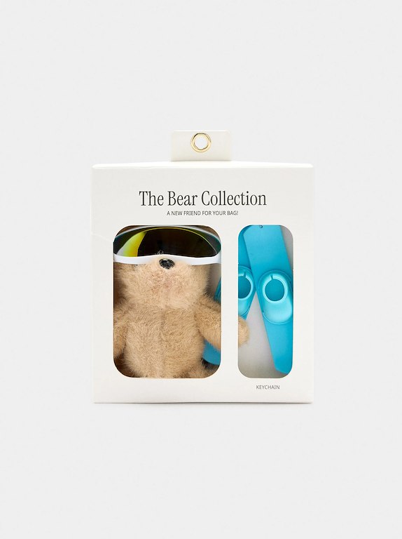 KEYCHAIN CHARM SKI - THE BEAR COLLECTION