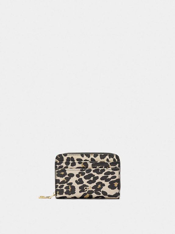PRINTED ANIMAL WALLET XS